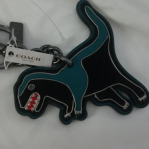 Coach | Accessories | Coach T Rex Rexy Bag Charm Key Chain Sea Green ...